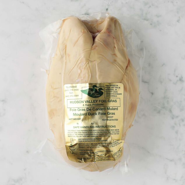 Whole Lobe of Fresh Duck Foie Gras - Deveined - Grade A – Blue Coast Market